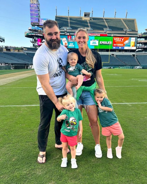 Jason Kelce Says Wife Kylie Kelce Getting a Cat Is 'Not Gonna Happen ...