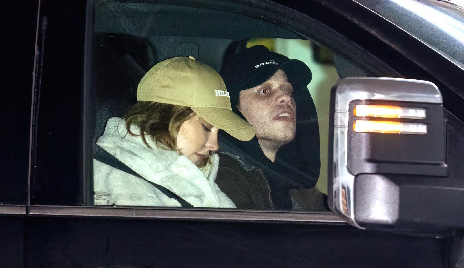 Madelyn Cline, Boyfriend Pete Davidson Spotted Leaving His Comedy Show ...