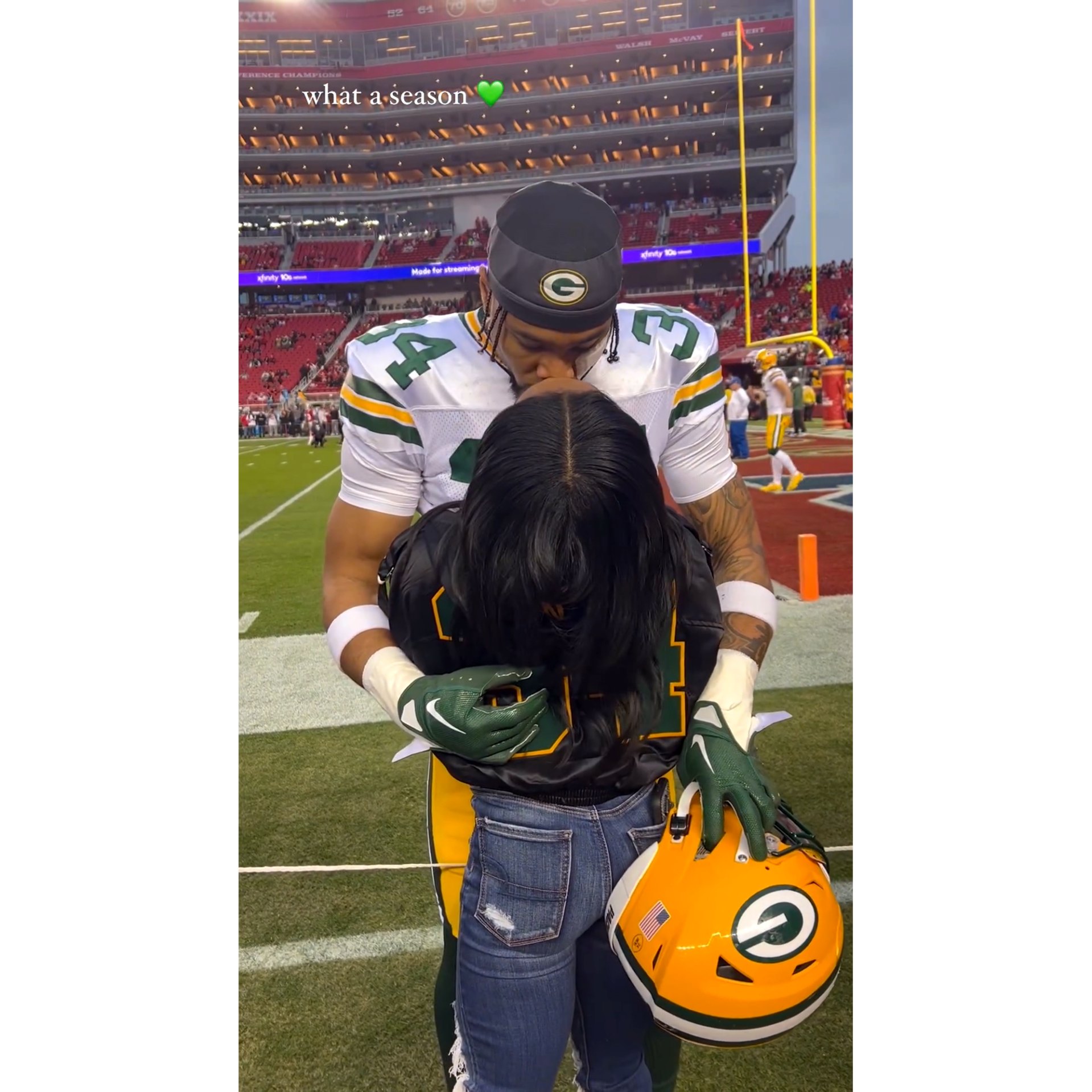 Simone Biles Congratulates Husband Jonathan Owens as NFL Season Ends ...