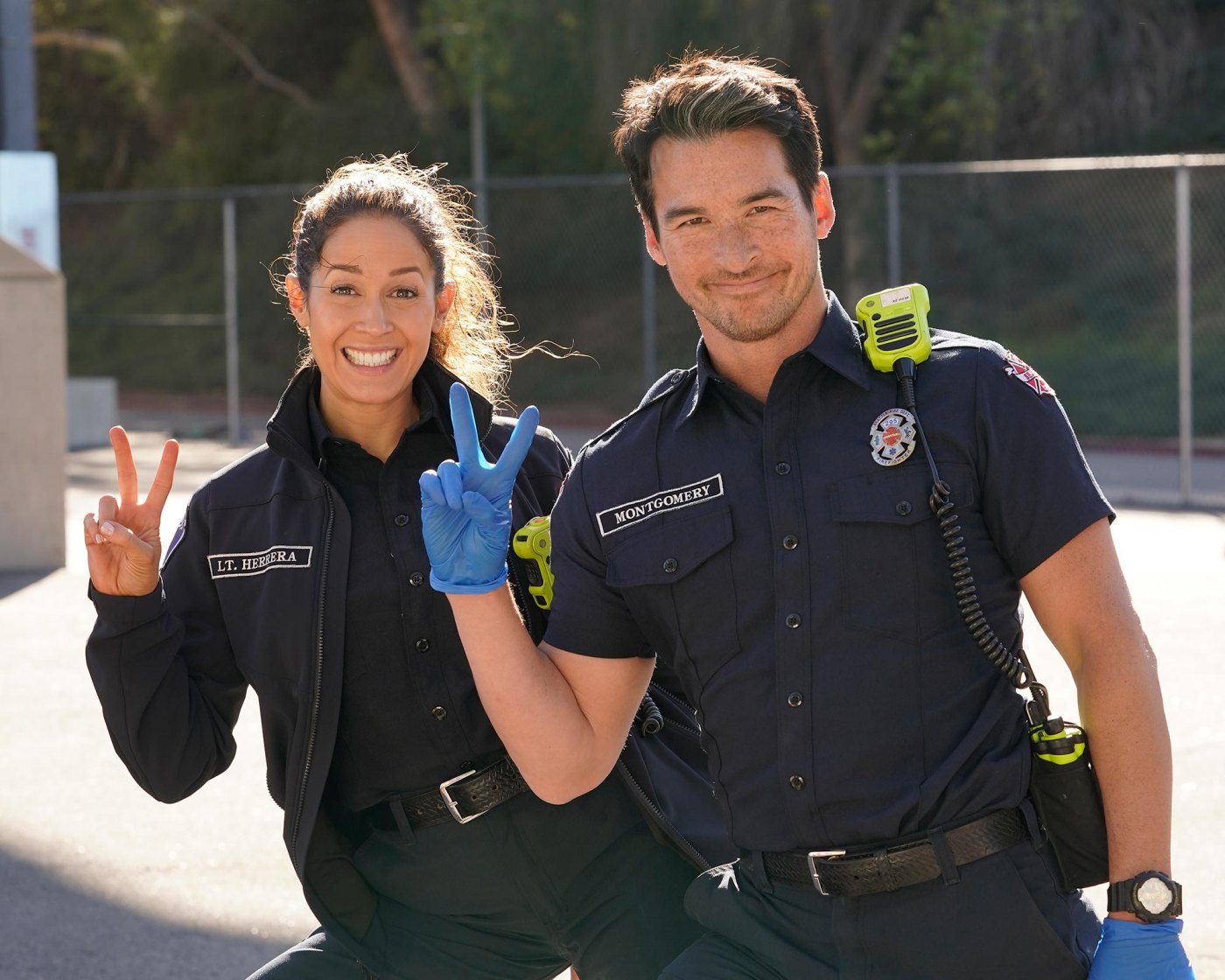 How Station 19's Jaina Lee Ortiz Keeps Jay Hayden Romance 'Spicy' | Us ...