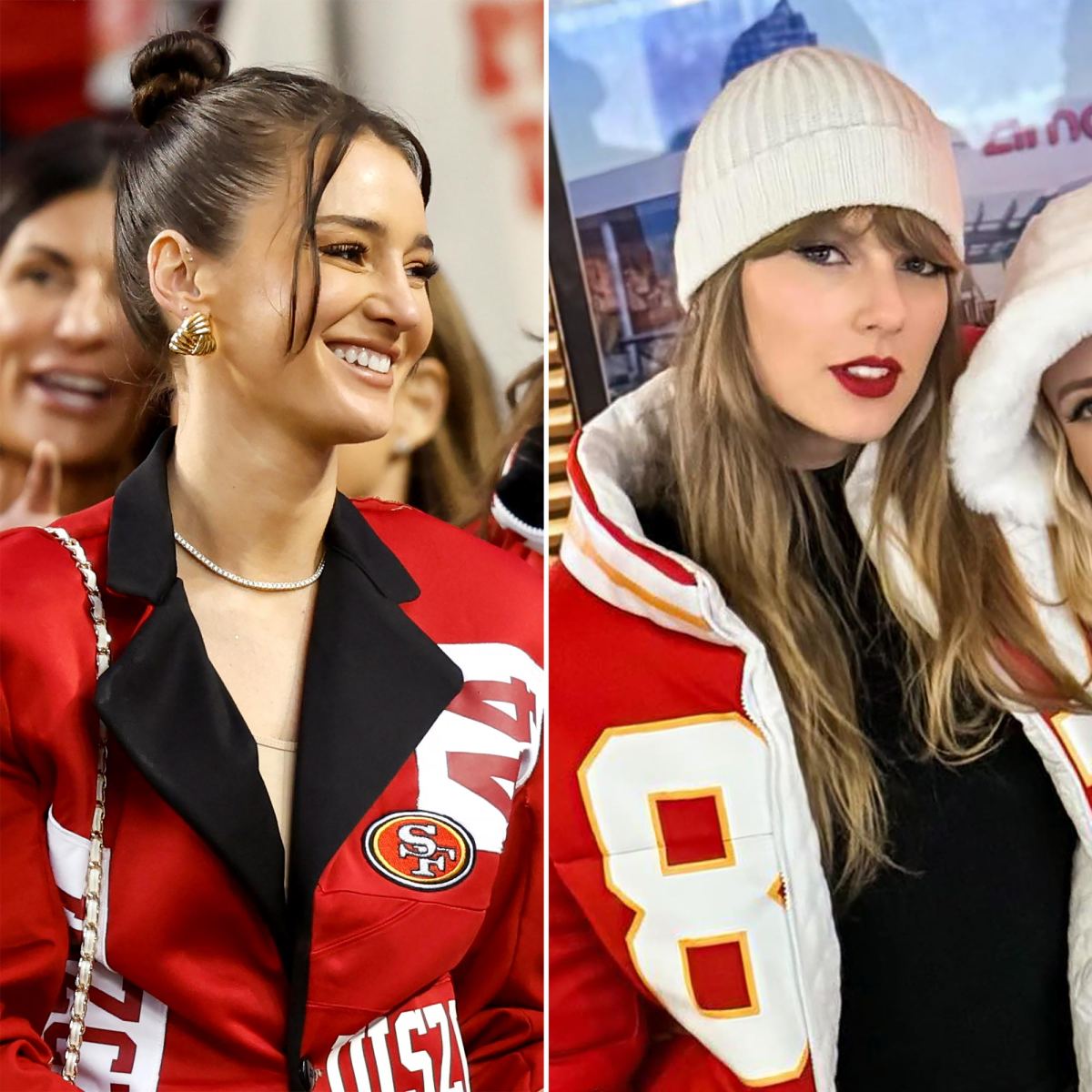 NFL Grants License to Kristin Juszczyk After Viral Taylor Swift Jacket ...