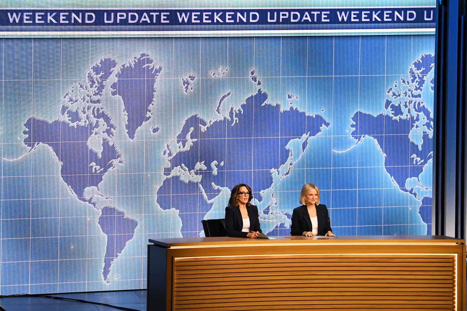 Tina Fey, Amy Poehler Bring Back 'Weekend Update' at 2023 Emmys | Us Weekly