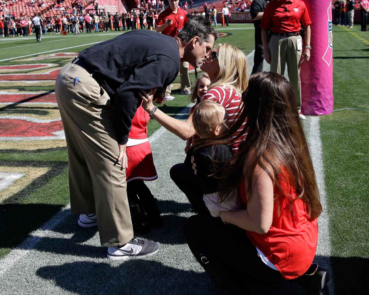 NFL Coach Jim Harbaugh and Sarah Feuerborn's Relationship Timeline | Us ...