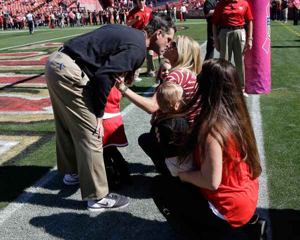 NFL Coach Jim Harbaugh and Sarah Feuerborn's Relationship Timeline | Us ...