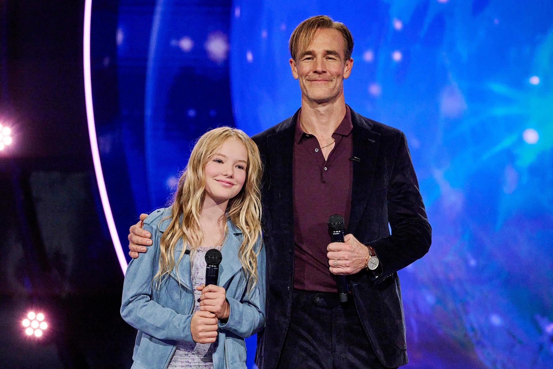 James Van Der Beek Is 'Proud' of Daughter Olivia for Singing on TV | Us ...