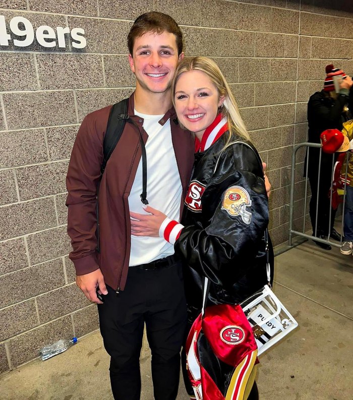 49ers QB Brock Purdy's Fiancee Jenna Celebrates at Pre-Wedding Party ...