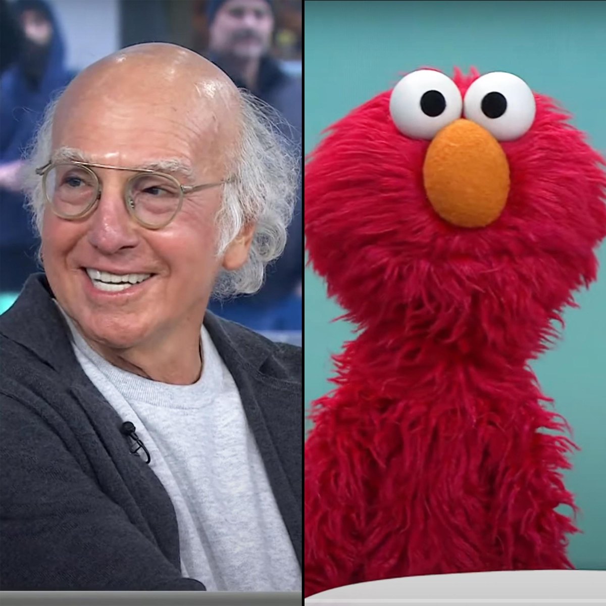 Larry David Apologizes After Attacking Elmo on Live TV | Us Weekly