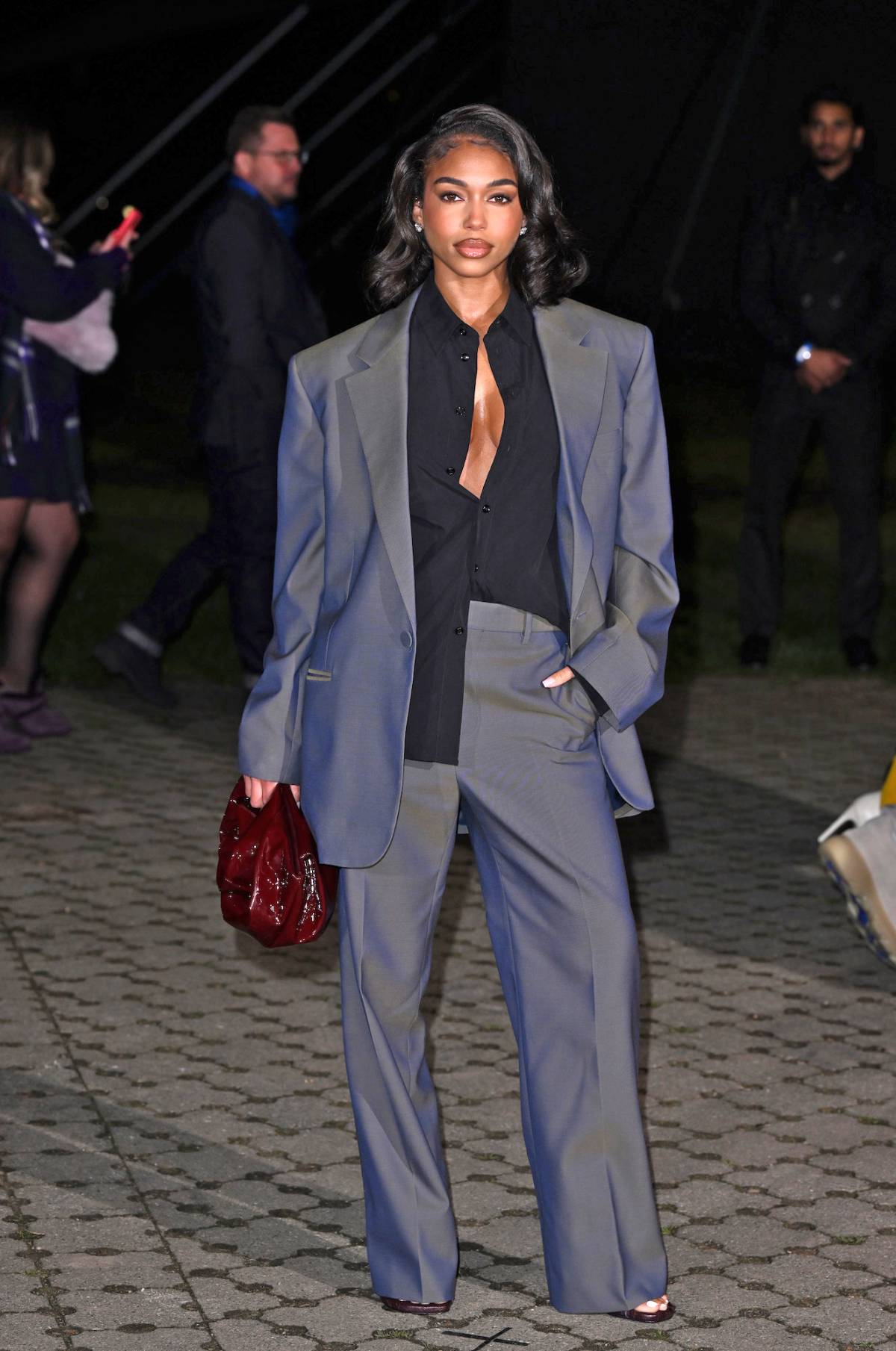 Lori Harvey Unveils Dramatic Pixie Cut at Milan Fashion Week | Us Weekly