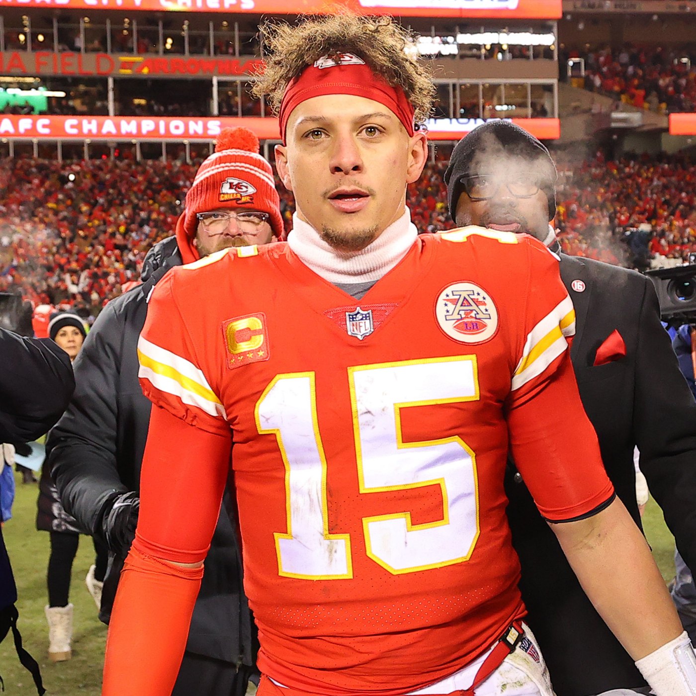 Patrick Mahomes Shuts Down Doing a Kermit the Frog Impression | Us Weekly