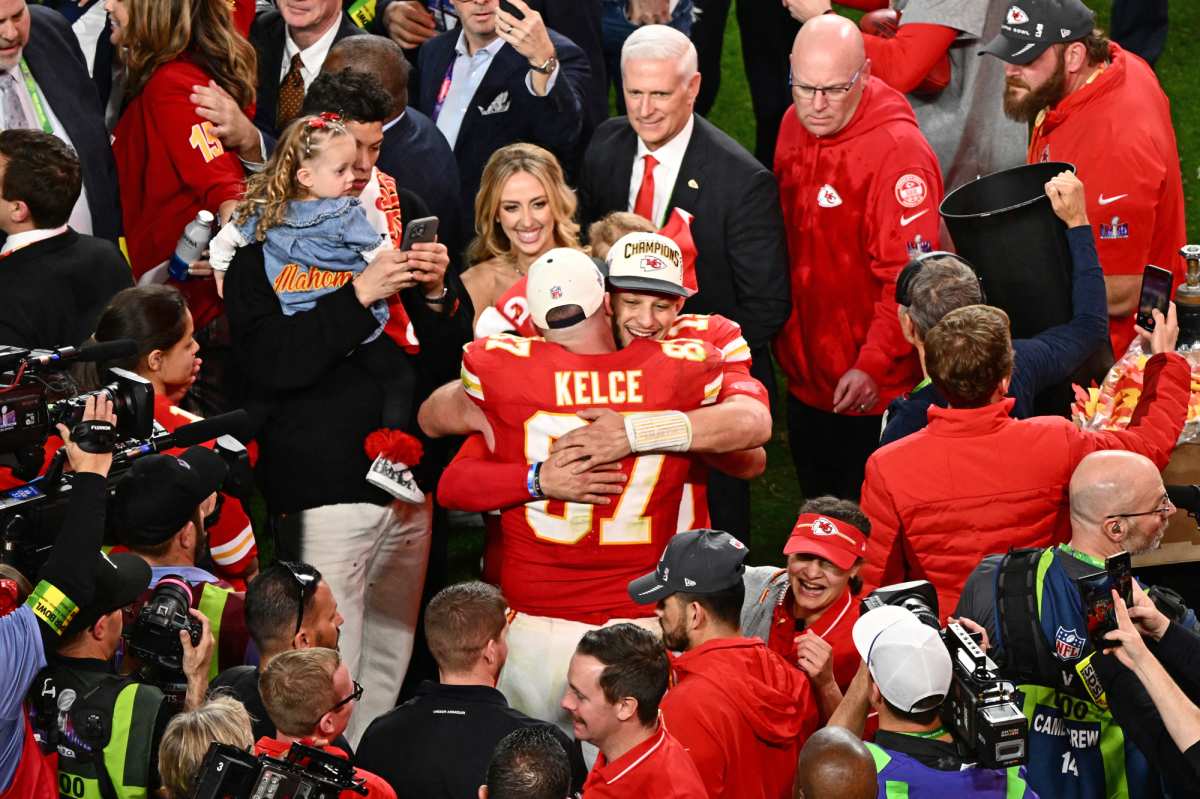 Patrick Mahomes and Travis Kelce’s Best Bromance Moments in Photos | Us ...