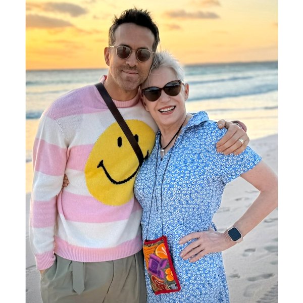 Ryan Reynolds Jokes Blake Lively Taught His Mom How to Pose for Pics ...