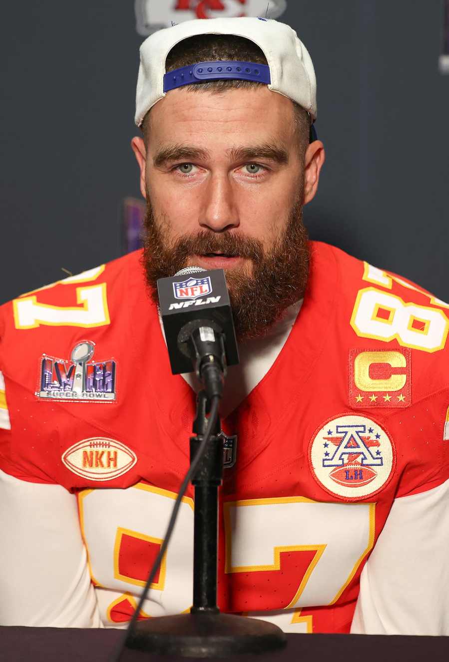 Why Travis Kelce Hasn’t Shaved His Beard ‘Since Before Christmas’ | Us ...