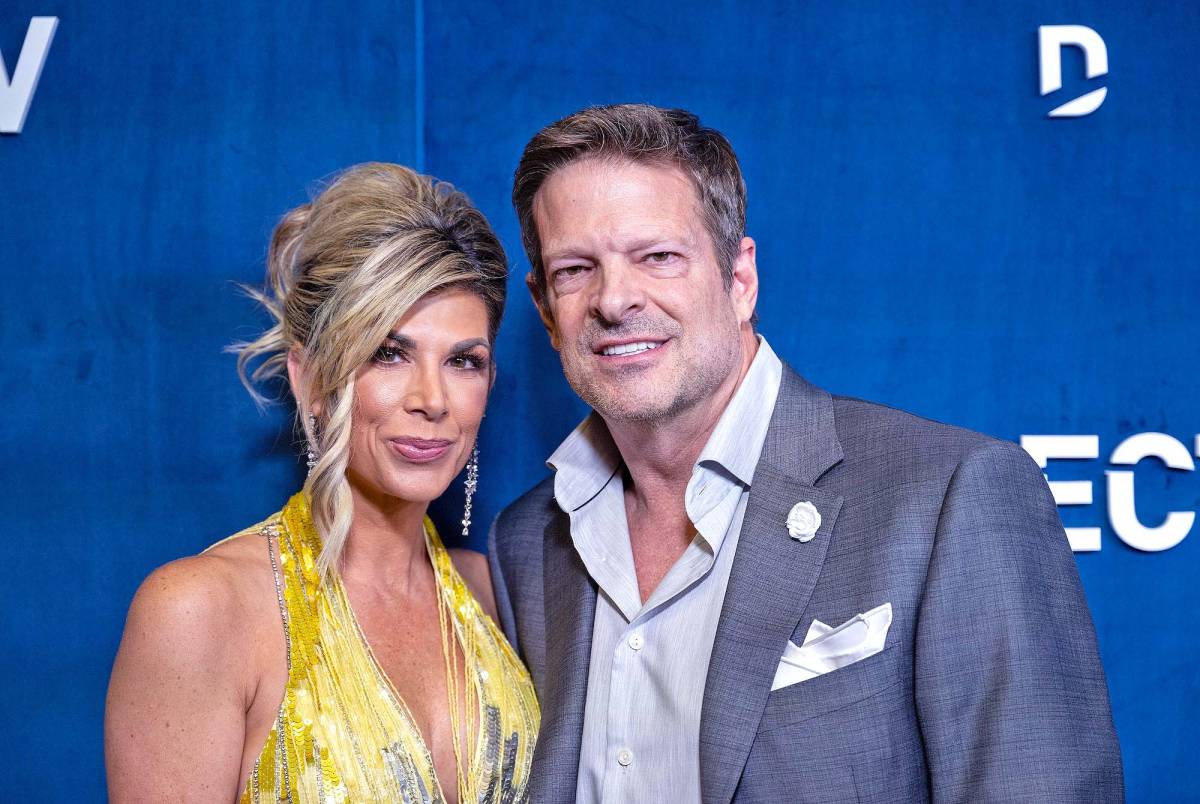 RHOC's Alexis Bellino Was 'Nervous' for John Janssen Red Carpet Debut ...