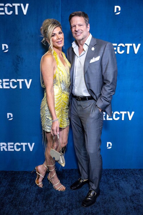 RHOC's Alexis Bellino Was 'Nervous' for John Janssen Red Carpet Debut ...