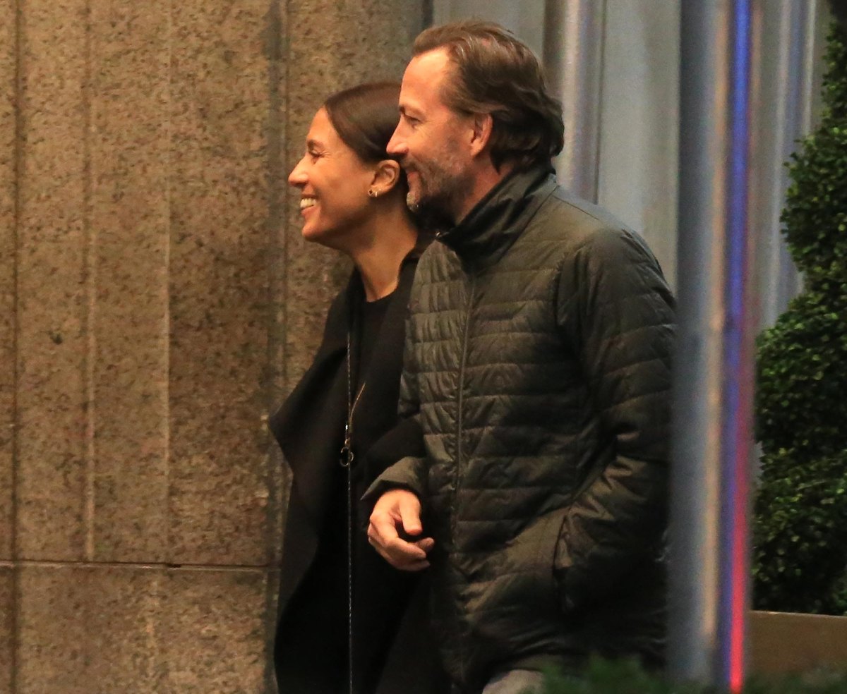 Andrew Shue and Marilee Fiebig Spotted on NYC Date Night | Us Weekly
