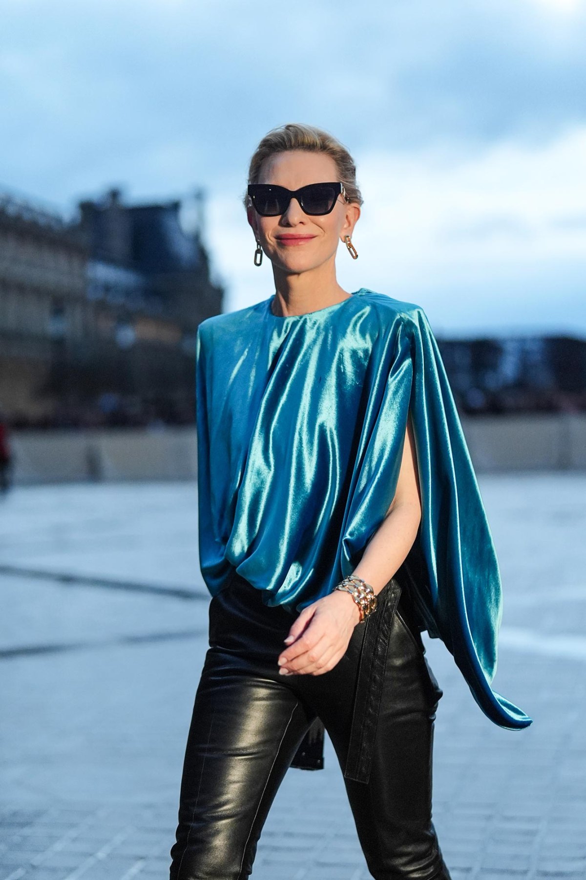 Cate Blanchett Reworks Her Oscars 2023 Outfit for Paris Fashion Week ...