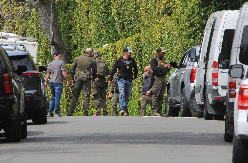 Diddys Homes Raided For Sex Trafficking Investigation Report Us Weekly