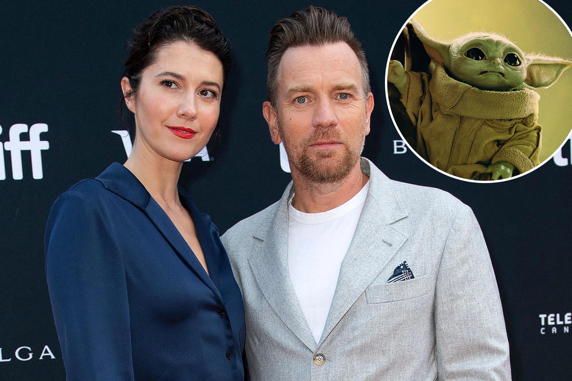 Ewan McGregor and Mary Elizabeth Winstead Recall Son Meeting Baby Yoda ...
