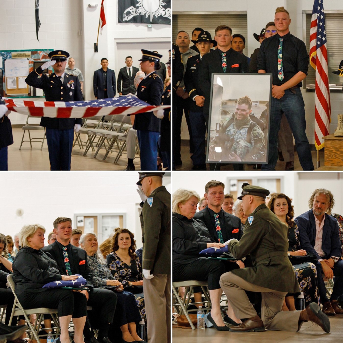 Garrison Brown Honored by Nevada National Guard After Death | Us Weekly