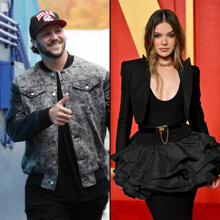 Josh Allen Is a Good Sport When Shopping With GF Hailee Steinfeld | Us ...