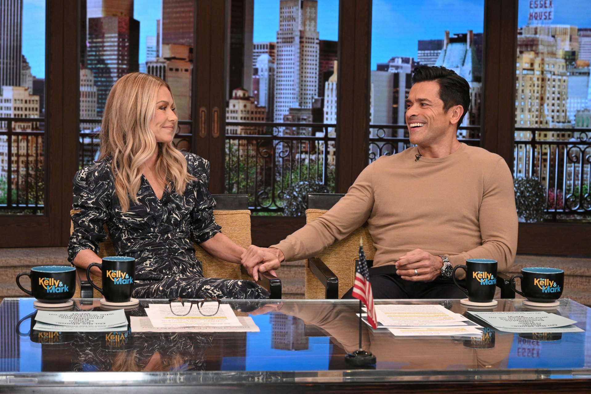 Mark Consuelos Was Mistaken for Late 'Live' Host Regis Philbin | Us Weekly