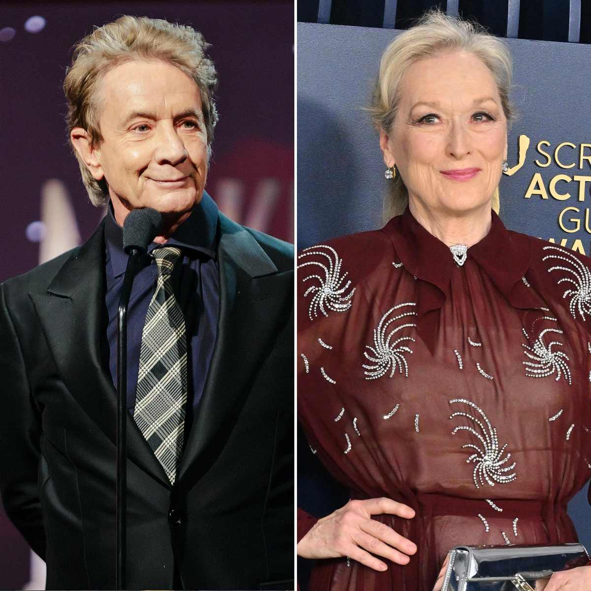 Martin Short Admits He Was ‘Nervous’ to Work With Meryl Streep | Us Weekly