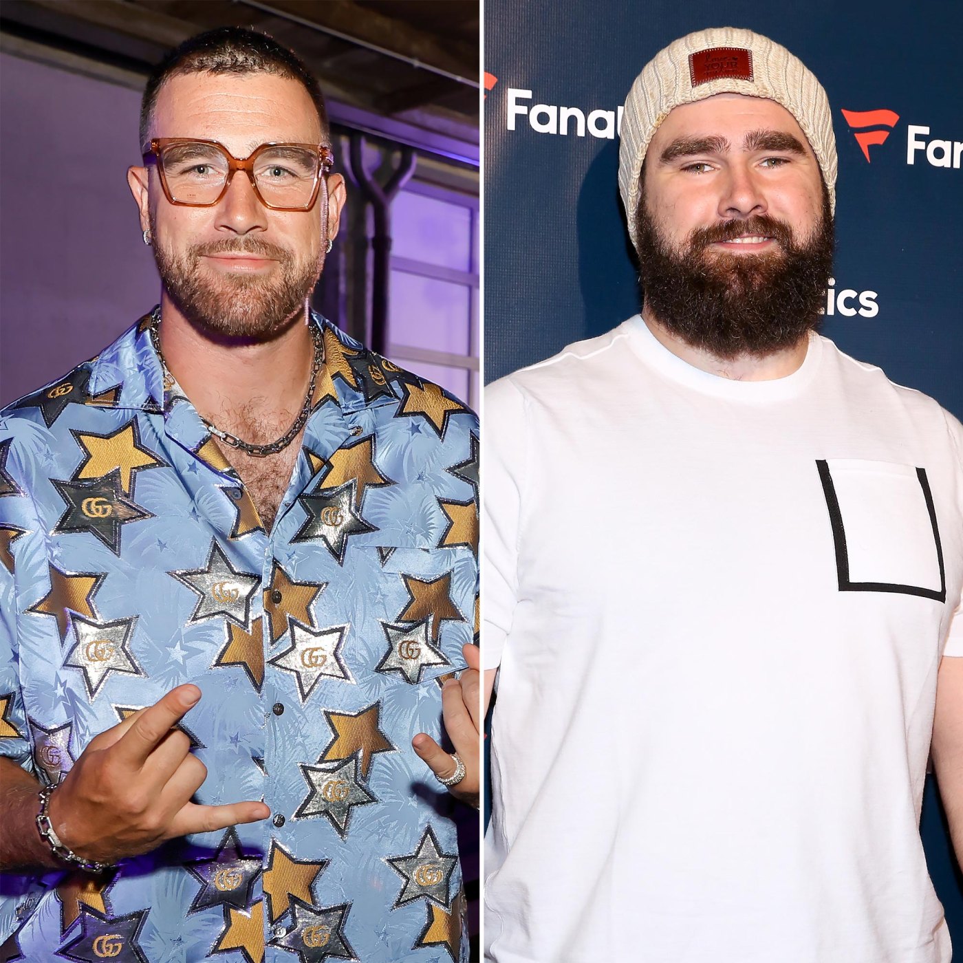 Travis and Jason Kelce Attend Philadelphia Cancer Fundraiser | Us Weekly