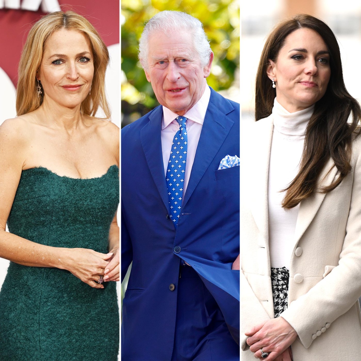 Gillian Anderson Reacts to King Charles, Kate Middleton Cancer News ...
