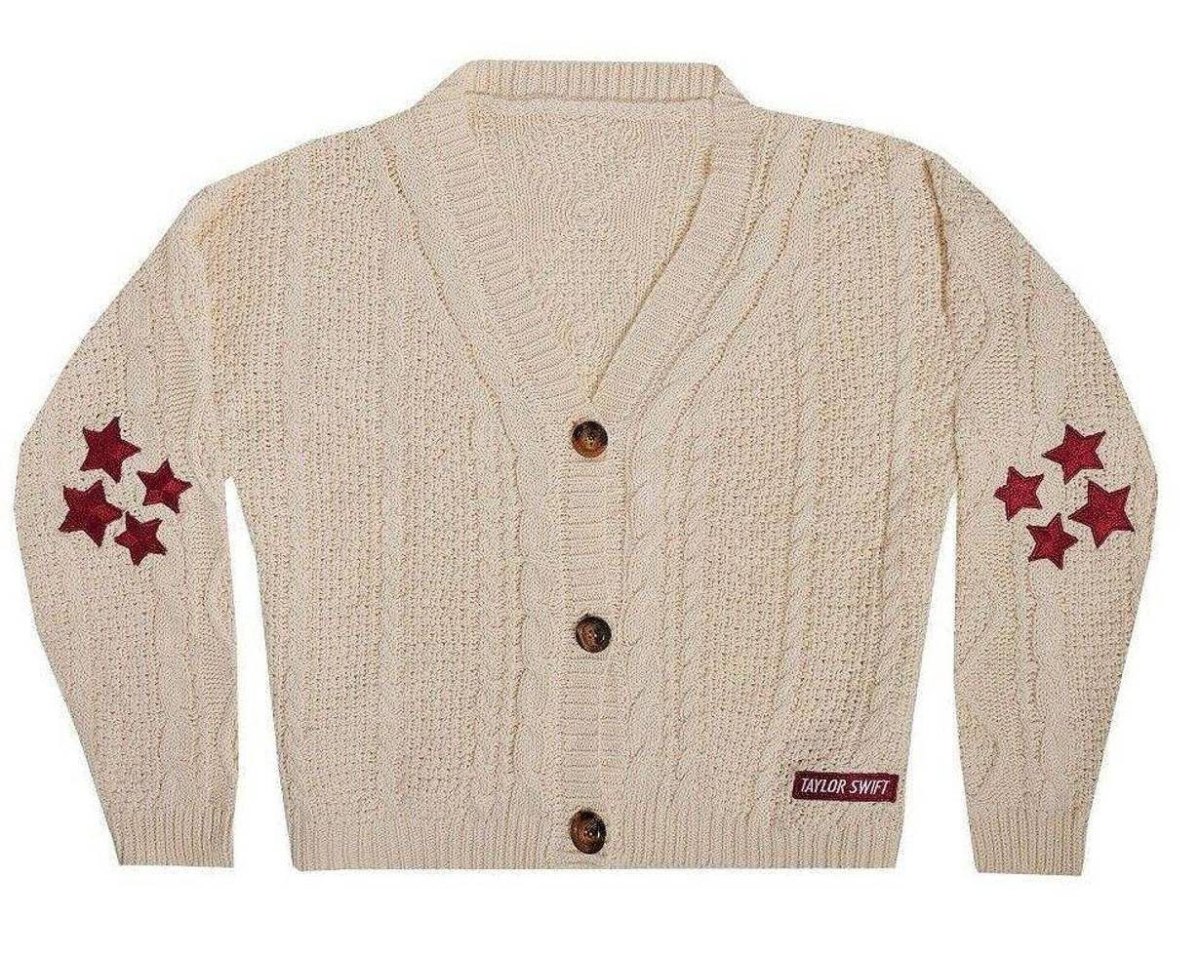 All of Taylor Swift’s Album-Themed Cardigans | Us Weekly