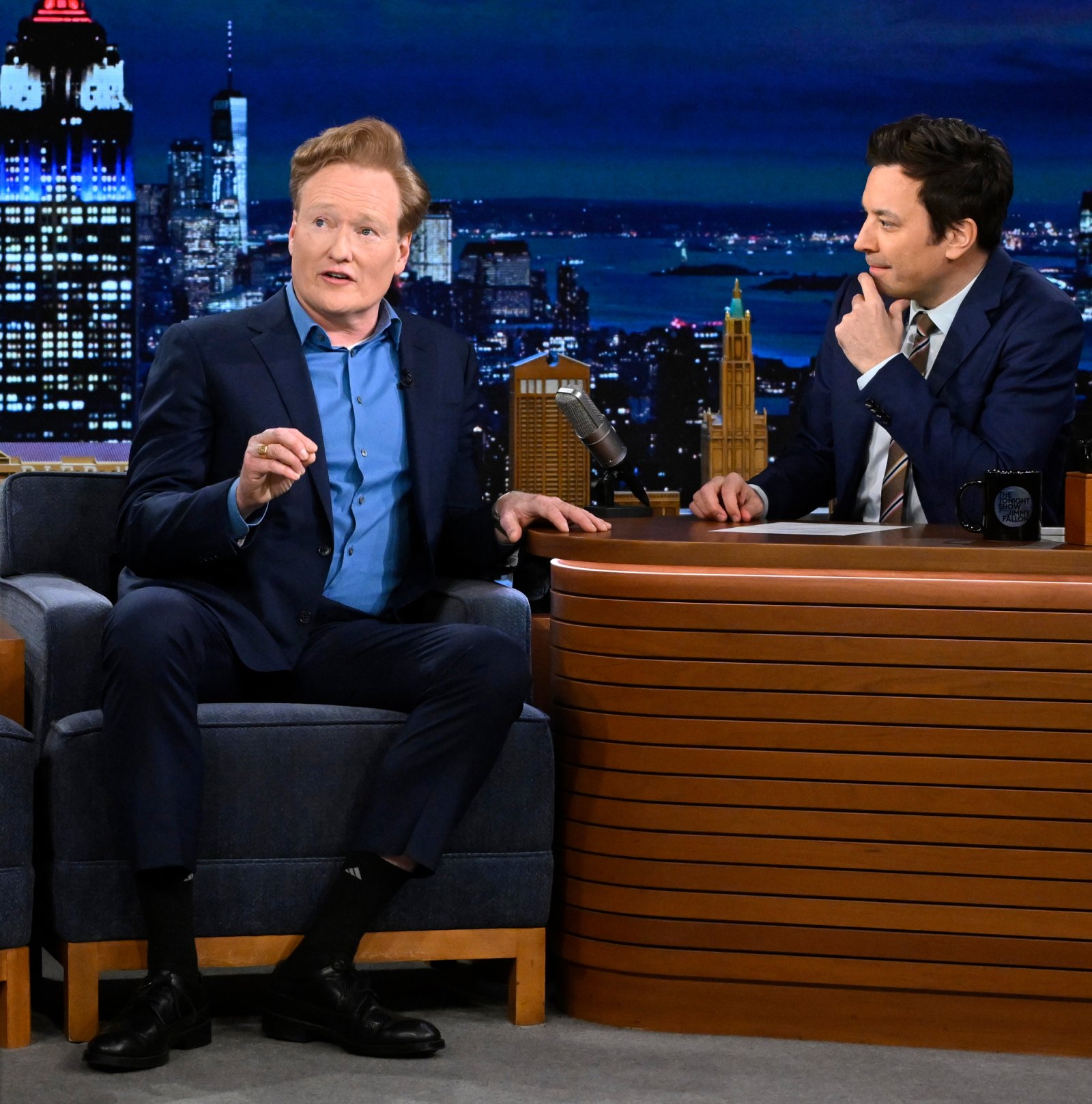 Conan O'Brien Returns to The Tonight Show for 1st Time Since 2010 | Us ...