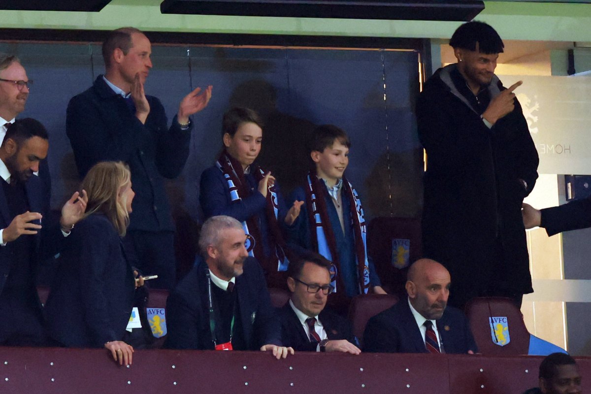Prince William and Prince George Watch Soccer for Boys’ Night Out | Us ...