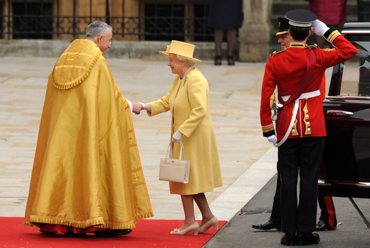How Queen Elizabeth Broke Protocol at Will and Kate’s Wedding | Us Weekly