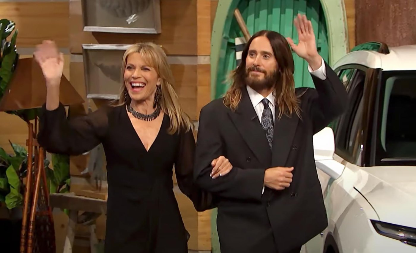 Jared Leto Hosts Wheel of Fortune in April Fools Day Prank | Us Weekly