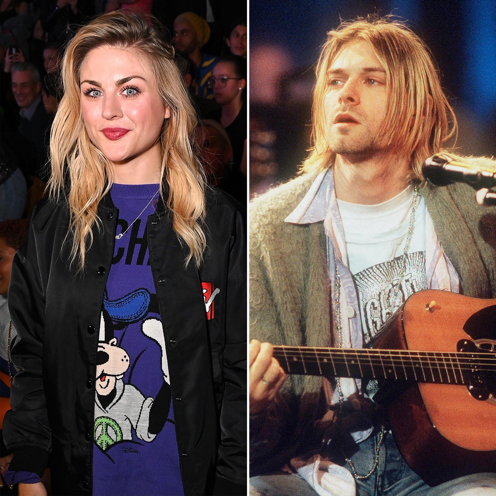 Kurt Cobain And His Daughter Kurt Cobain's Daughter Frances Marks 30th