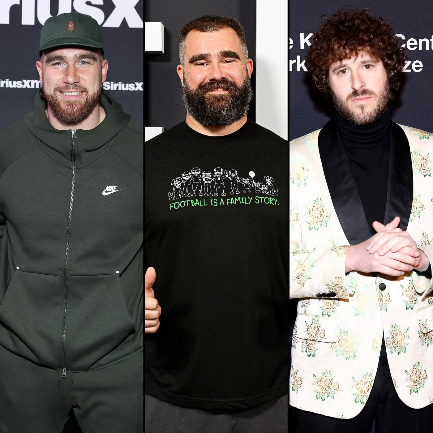 Travis and Jason Kelce Ask Musician Lil Dicky to Give Them Rap Names ...