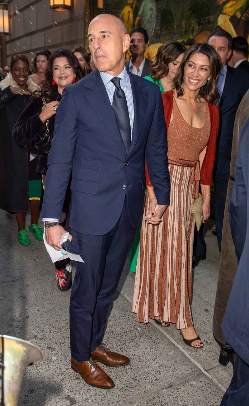 Matt Lauer and Girlfriend Shamin Abas Hold Hands at Don Lemon Wedding ...