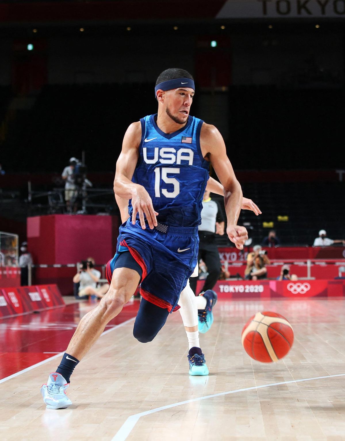 NBA Player Devin Booker Responds to Fans Who Think He Got a Toupee | Us ...