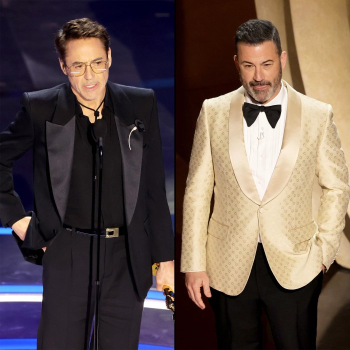 Robert Downey Jr. Reacts to Jimmy Kimmel’s Oscar Joke About Addiction ...