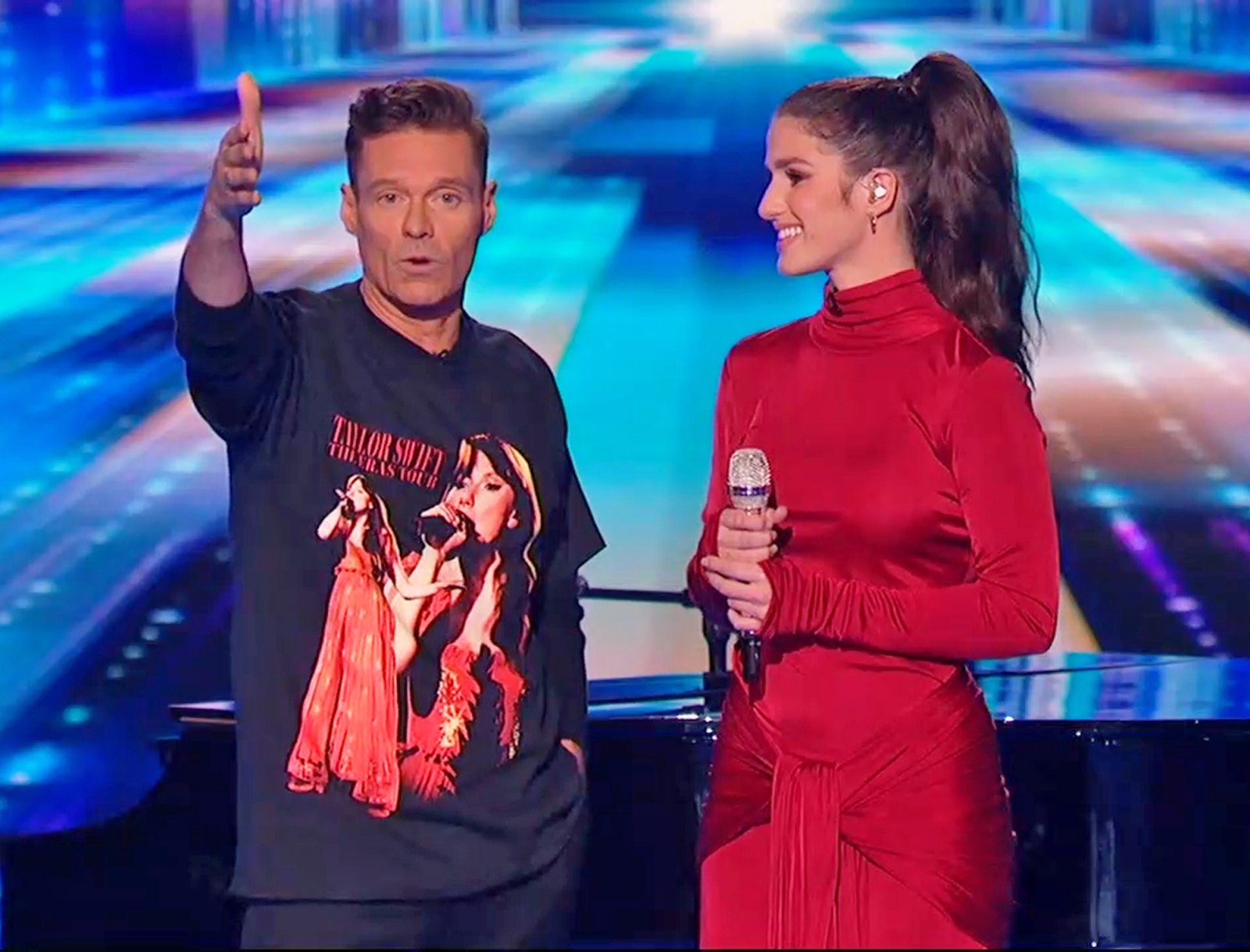 Ryan Seacrest Rocks Taylor Swift ‘Eras Tour’ Shirt on American Idol ...