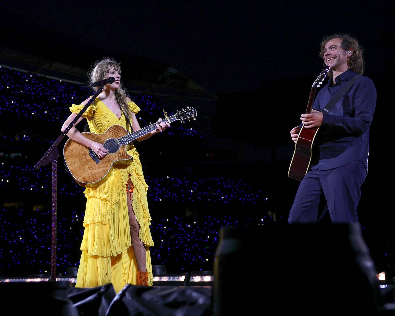 Taylor Swift and Collaborator Aaron Dessner's Friendship Timeline | Us ...