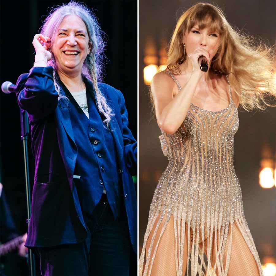 Patti Smith Reacts to Taylor Swift Name-Drop in TTPD Title Track | Us ...