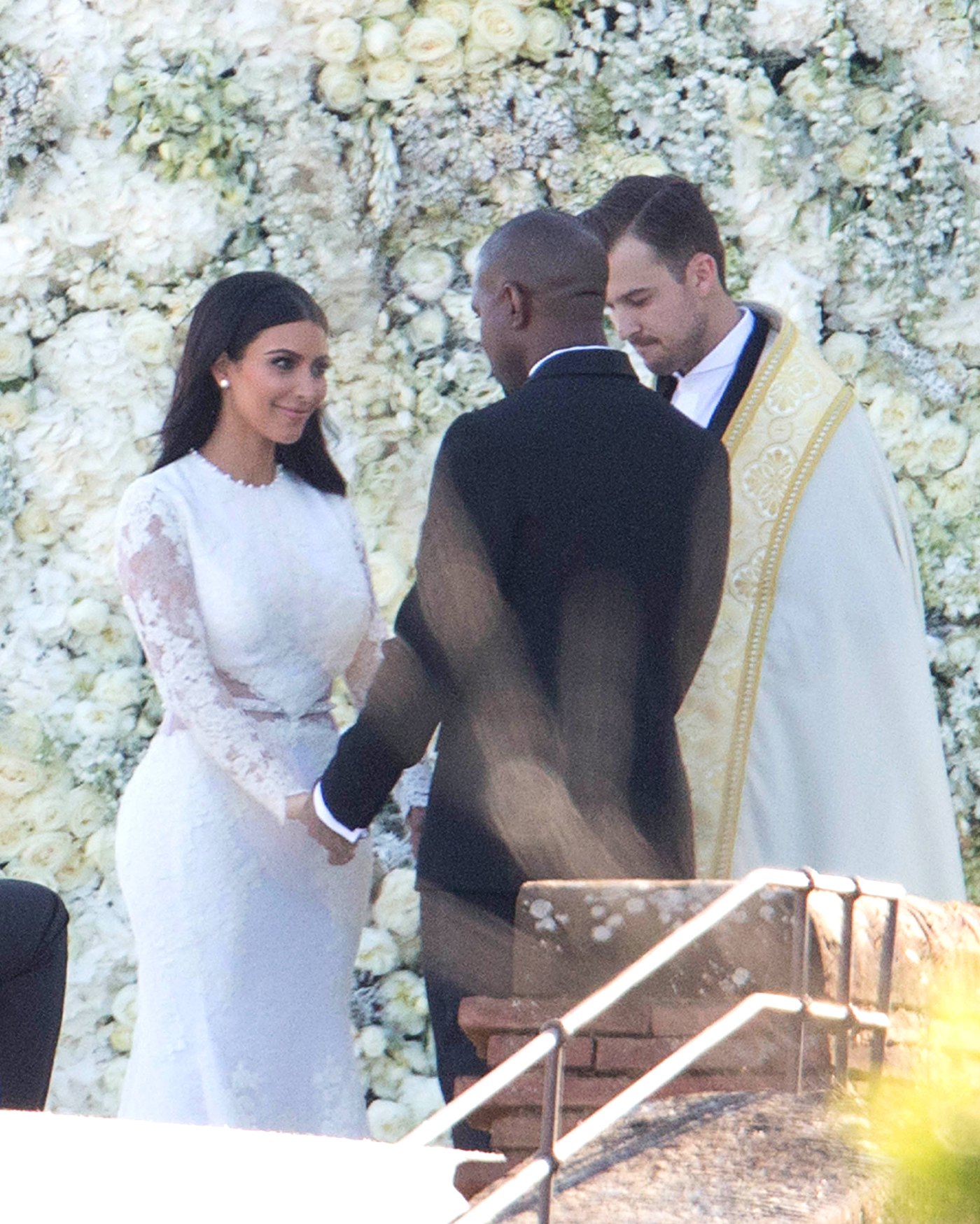 A Look Back at Kim Kardashian and Kanye West’s Wedding | Us Weekly