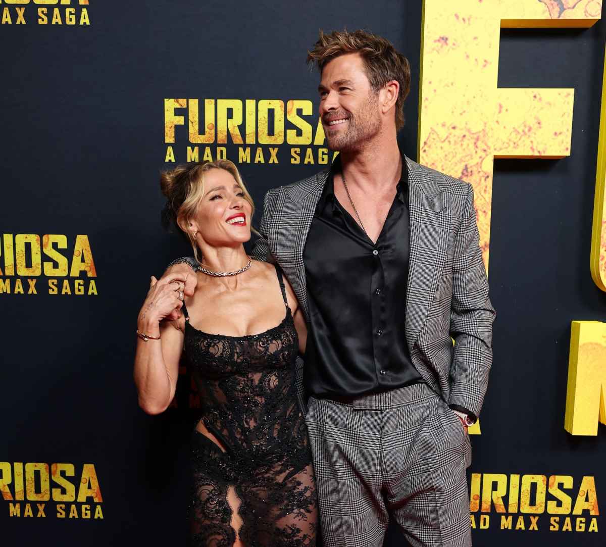 Chris Hemsworth's Wife Elsa Shows Off Thong on Furiosa Red Carpet | Us ...