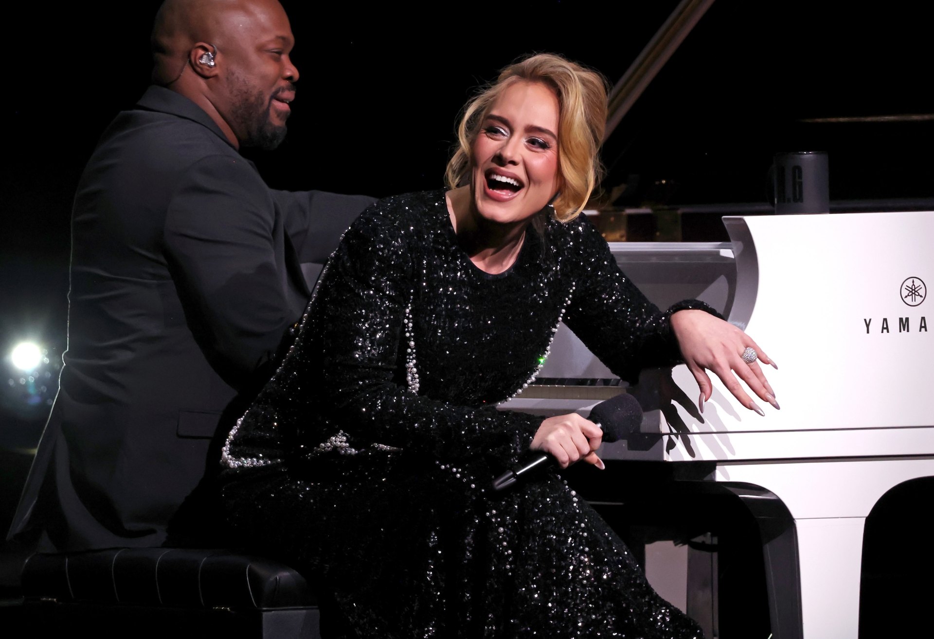 Adele Drops Baby Announcement During Las Vegas Show | Us Weekly