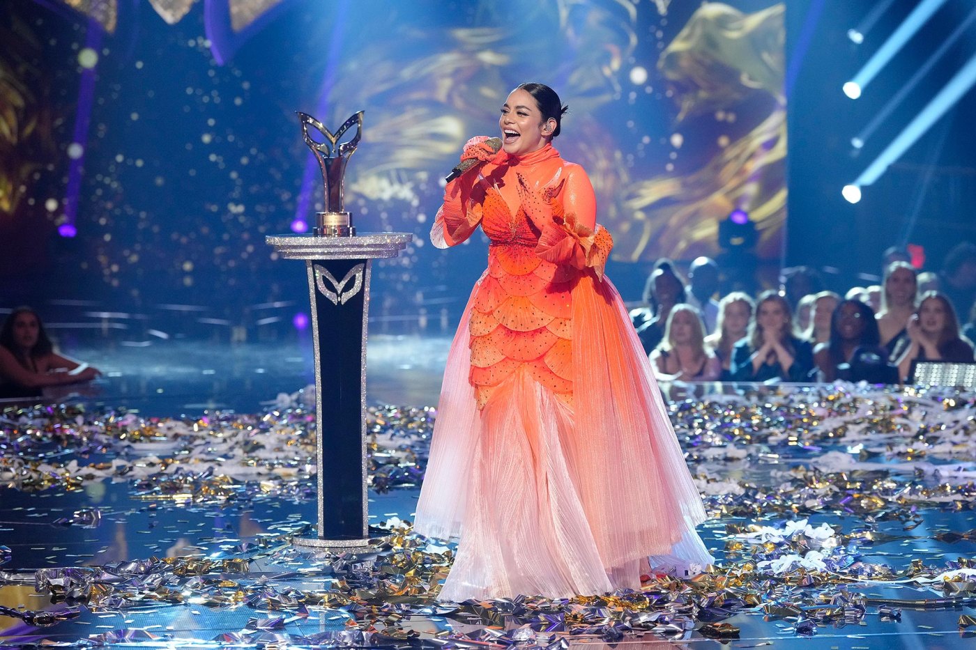 How HSM Helped Vanessa Hudgens Prepare for The Masked Singer | Us Weekly