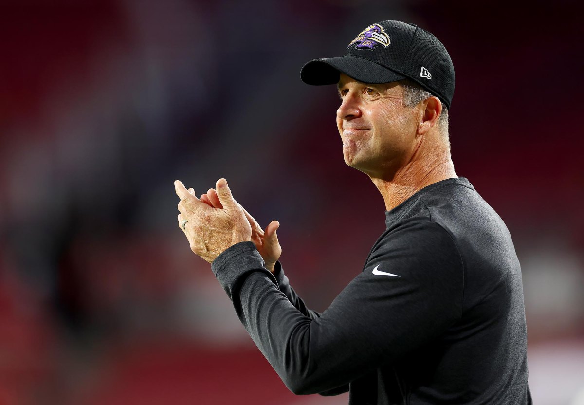 John Harbaugh Hopes Travis Kelce Marries Taylor Swift, Starts Family ...