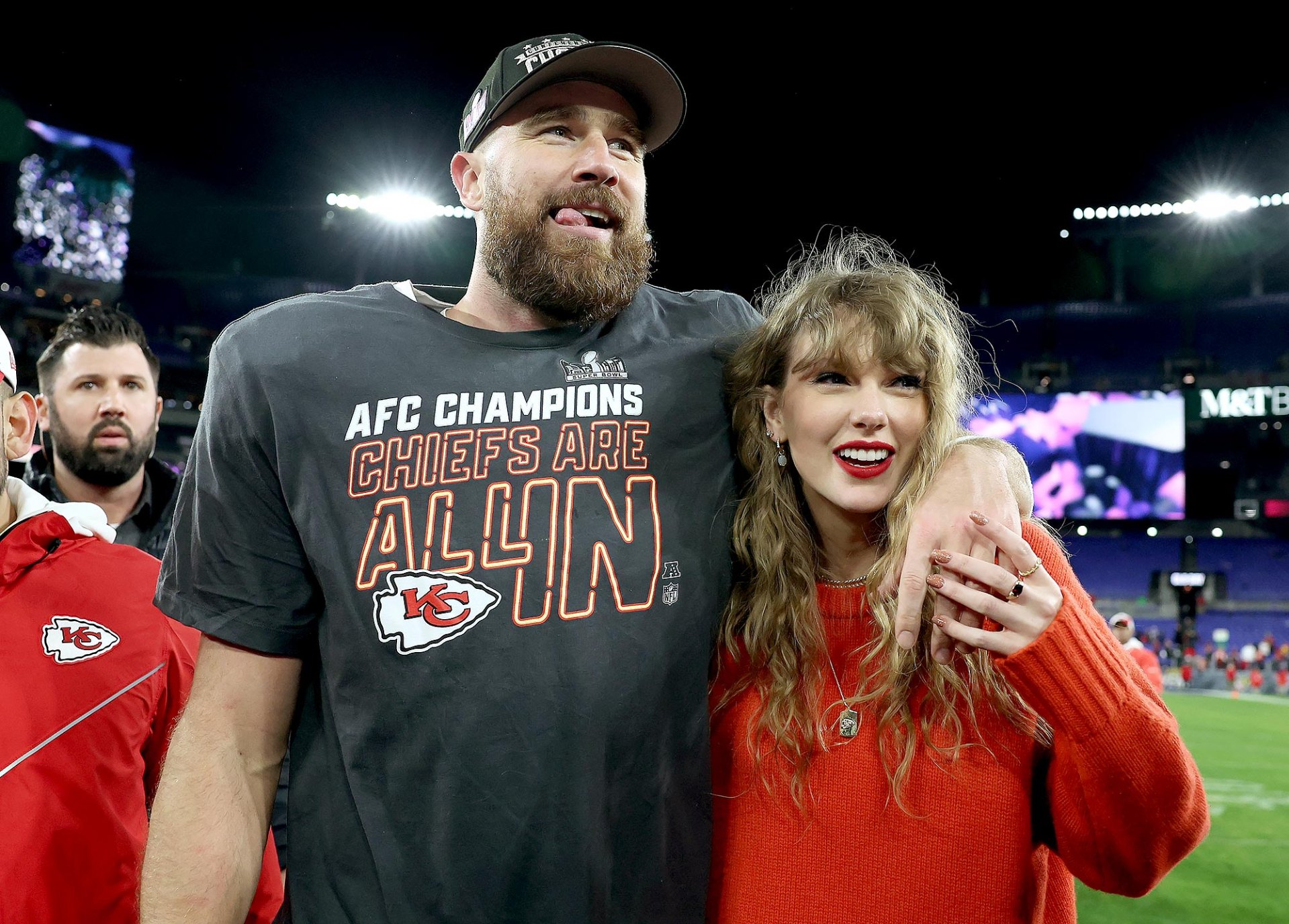 John Harbaugh Hopes Travis Kelce Marries Taylor Swift, Starts Family ...