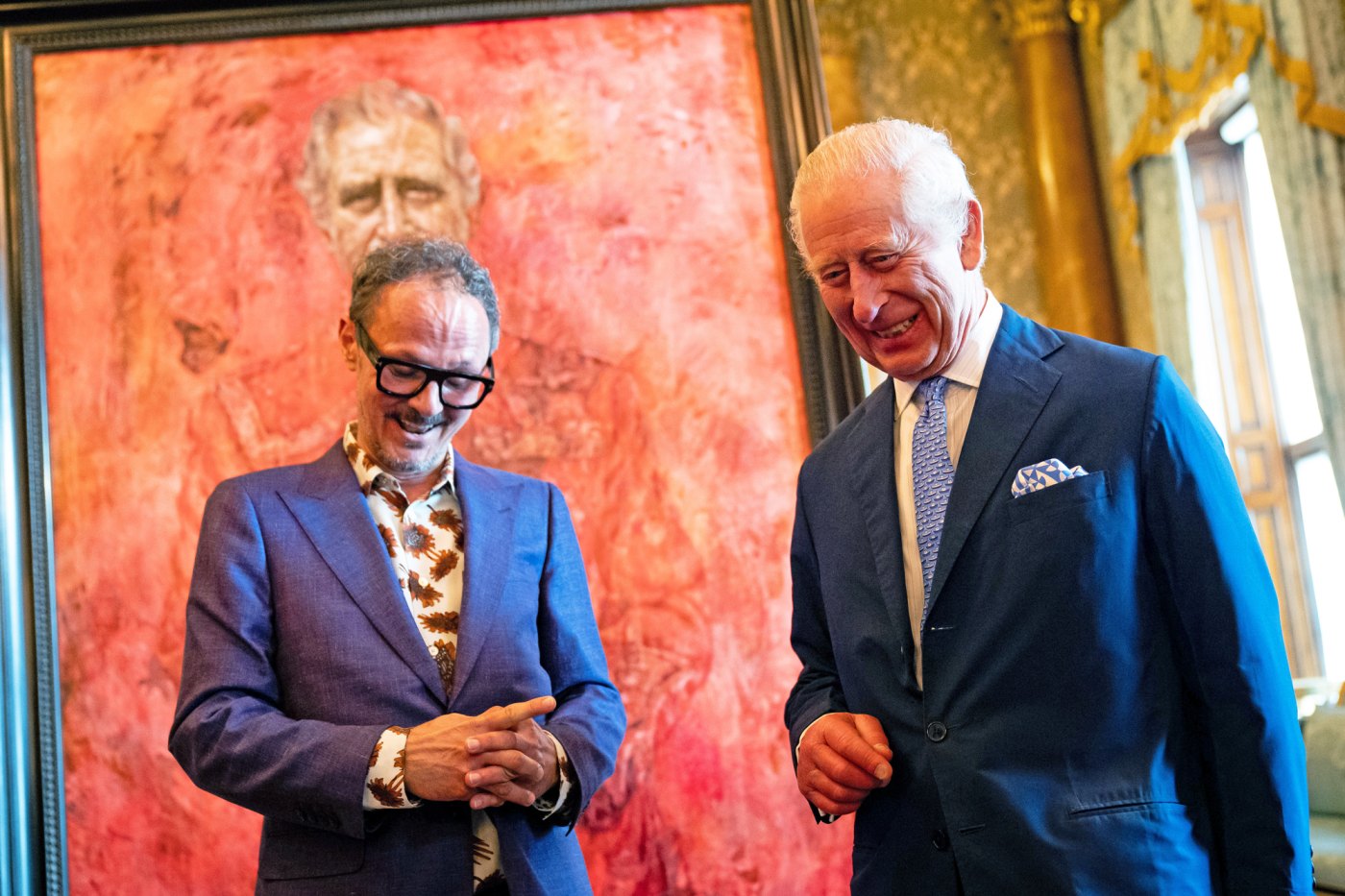 King Charles III Unveils 1st Official Portrait Since His Coronation ...
