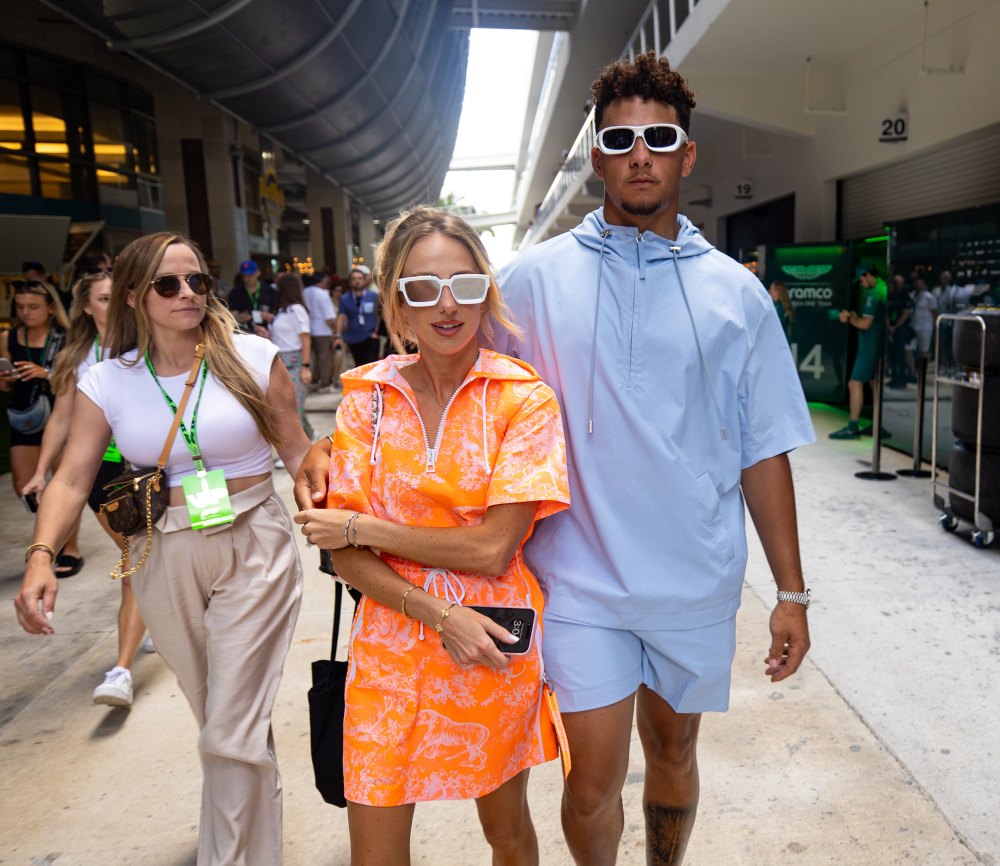 Patrick Mahomes and Wife Brittany Heat Up Miami at F1 Grand Prix | Us ...