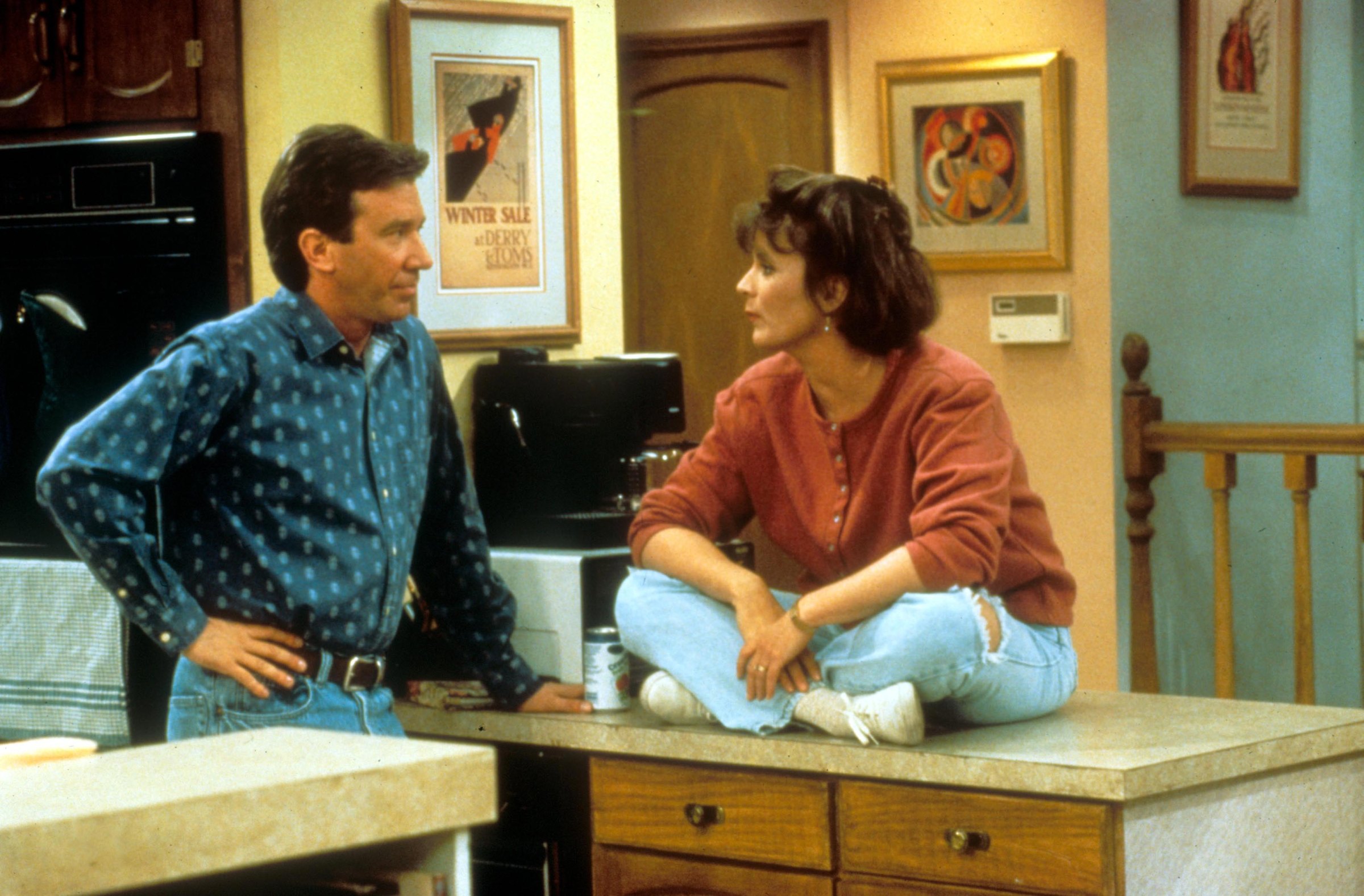 Home Improvement Alums Tim Allen Reunited With on Shifting Gears | Us ...